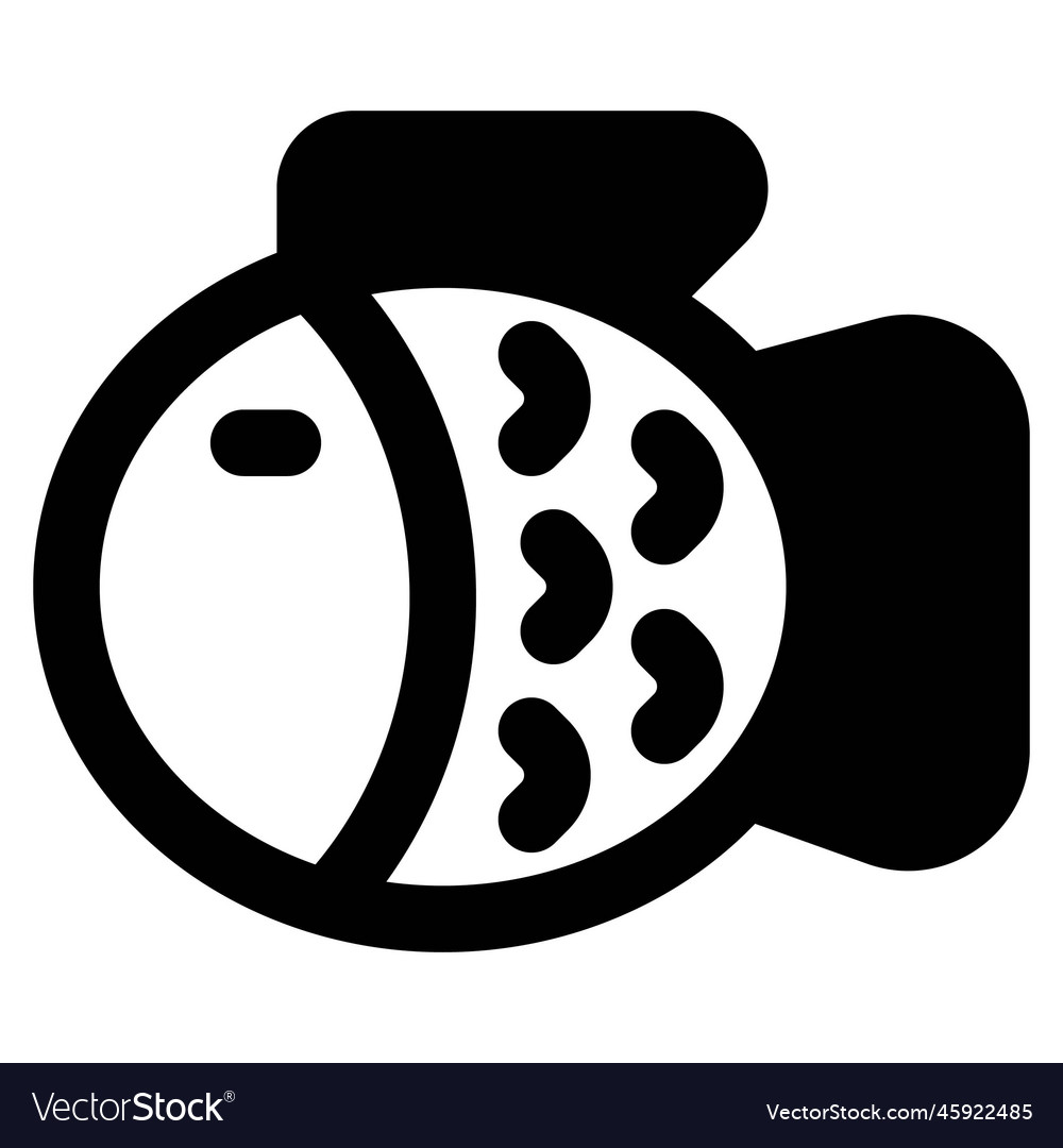 Taiyaki waffle light Royalty Free Vector Image Taiyaki waffle light Royalty Free Vector Image