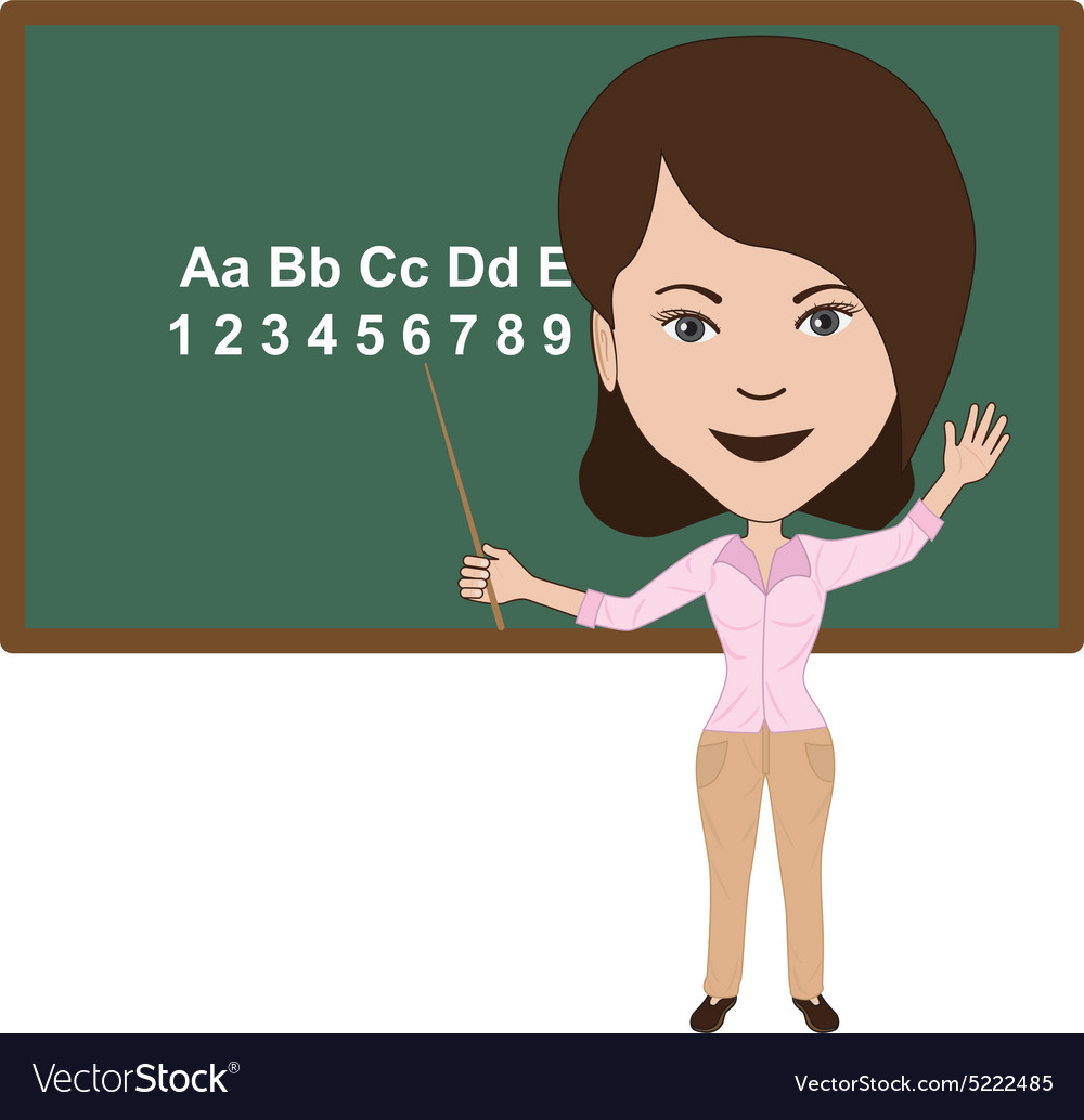 Teacher Royalty Free Vector Image - VectorStock
