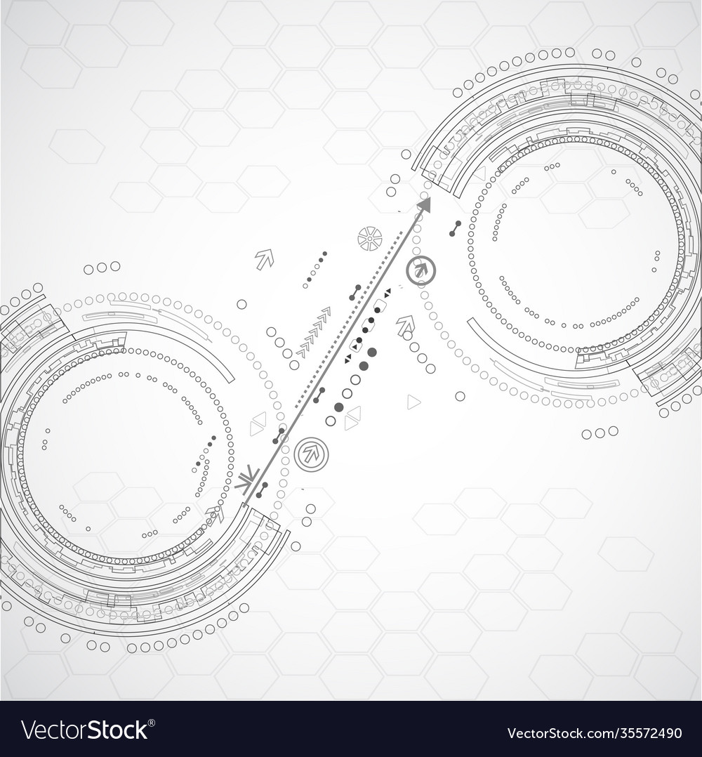 Abstract technology background Royalty Free Vector Image