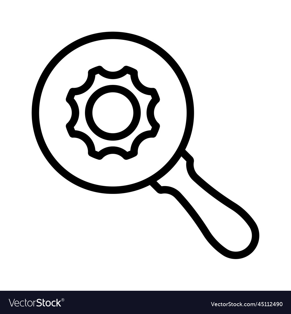 Search engine optimization icon Royalty Free Vector Image