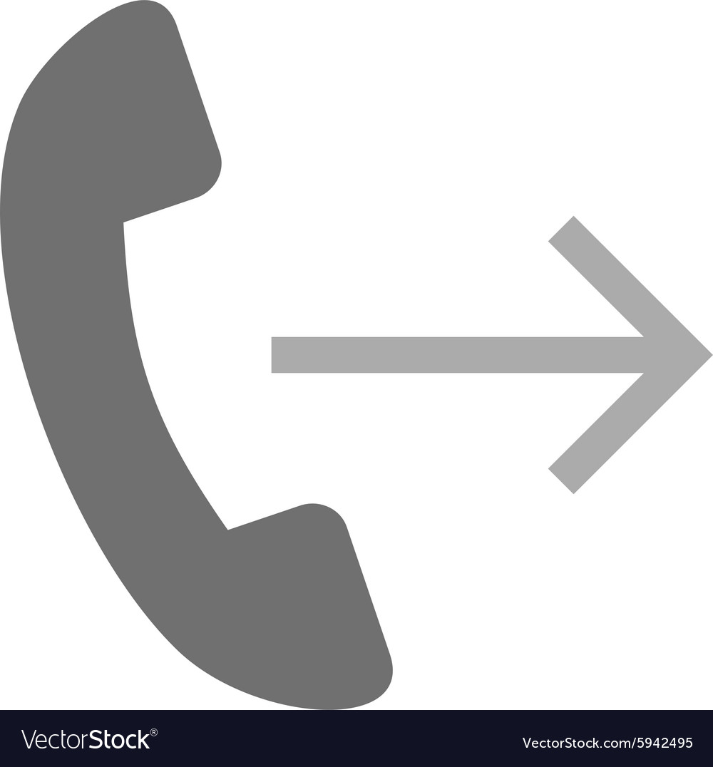 Call forwarding Royalty Free Vector Image - VectorStock