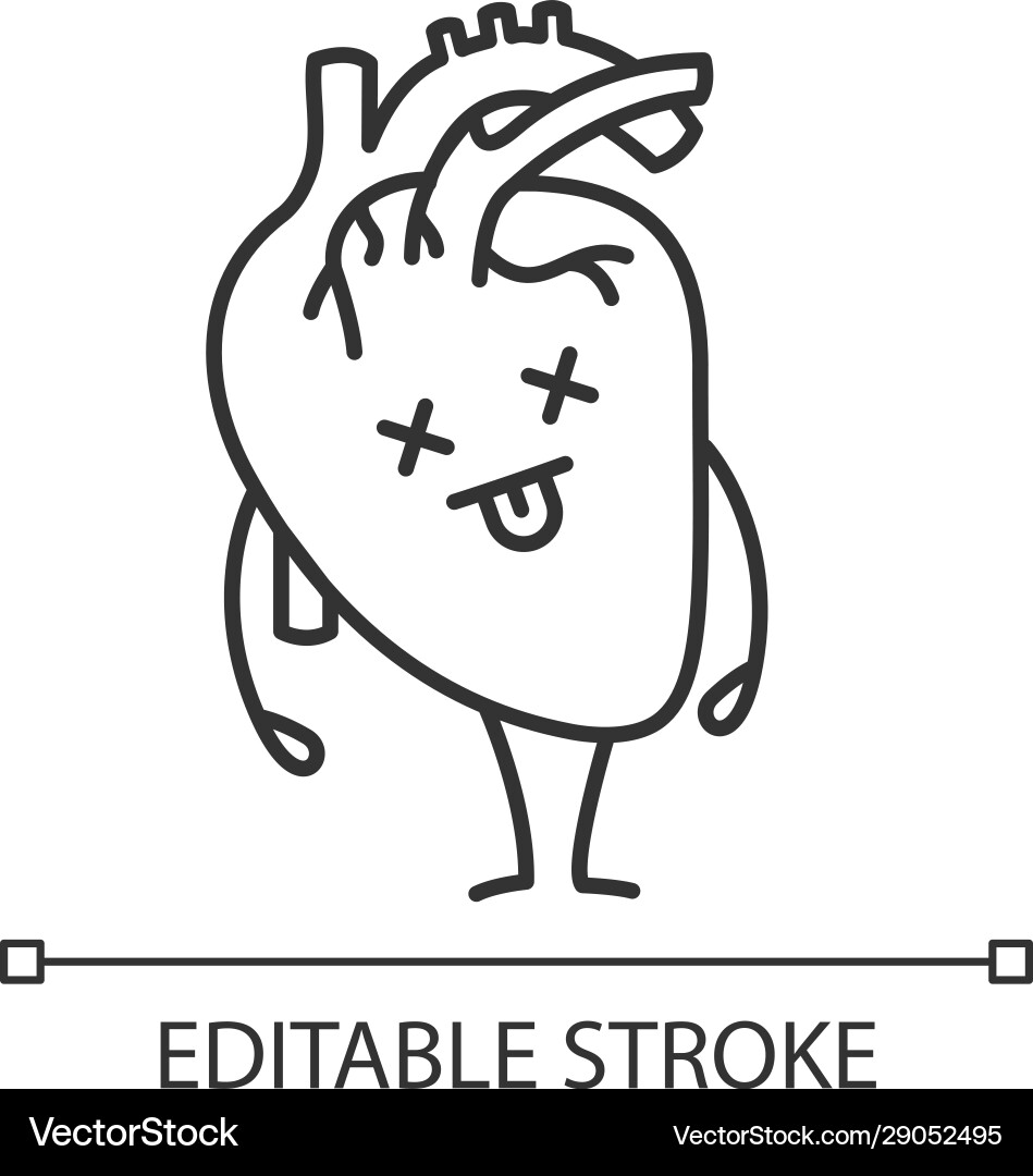 Unhealthy Human Heart