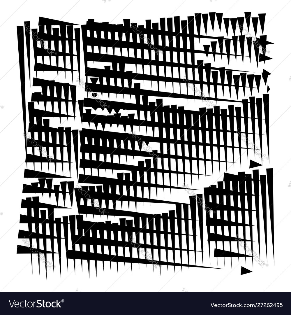 Grid mesh abstract geometric pattern segmented Vector Image