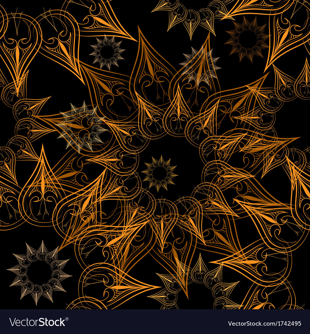 Seamless star pattern Royalty Free Vector Image