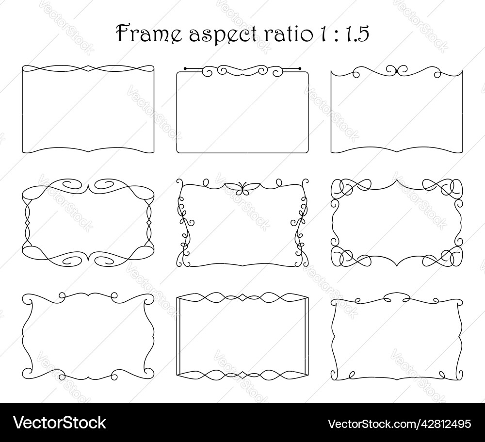 Victorian Frame Rectangle