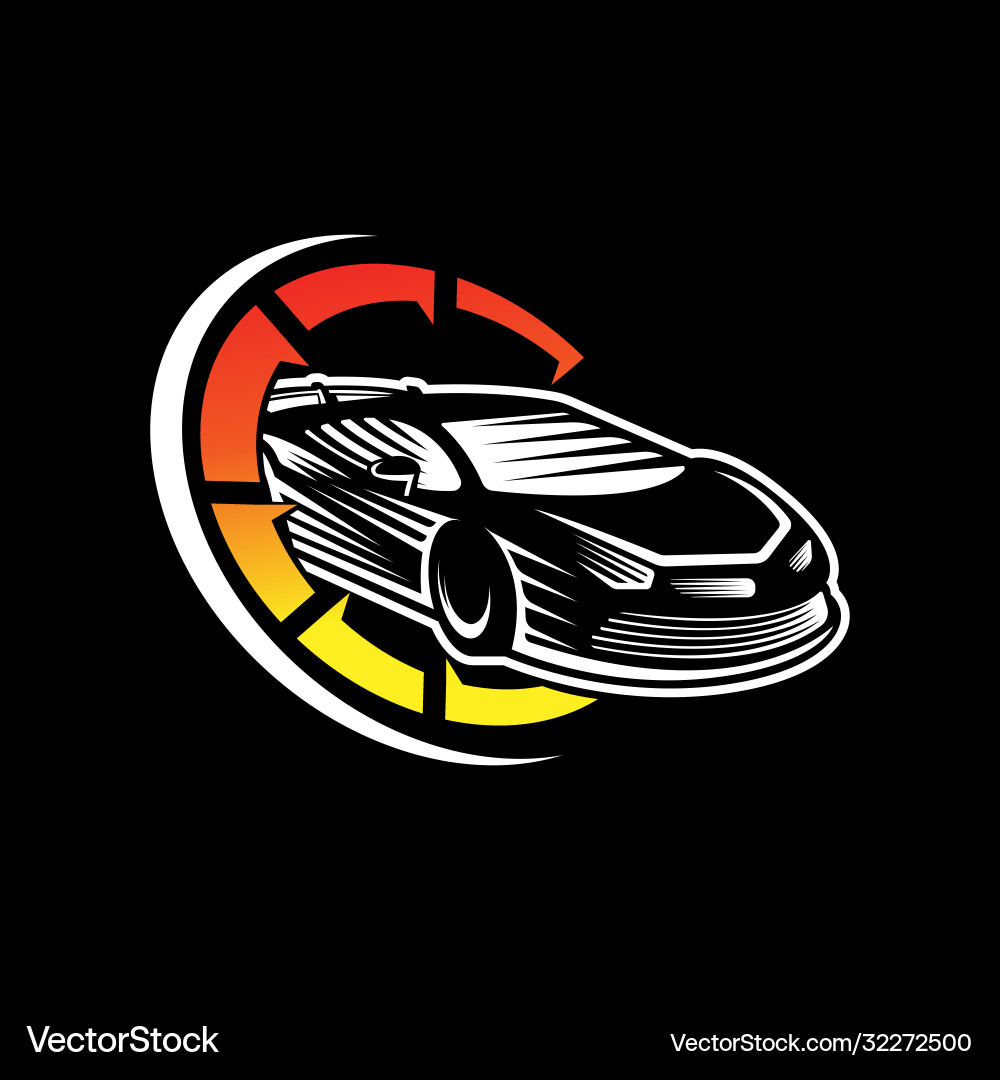 Auto car logo icon template modern sport Vector Image