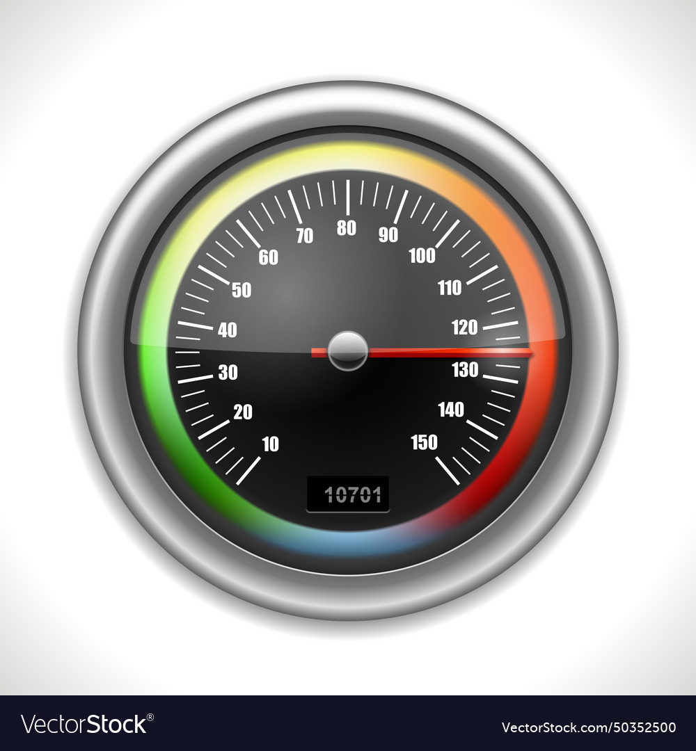 Speedometer Royalty Free Vector Image - VectorStock