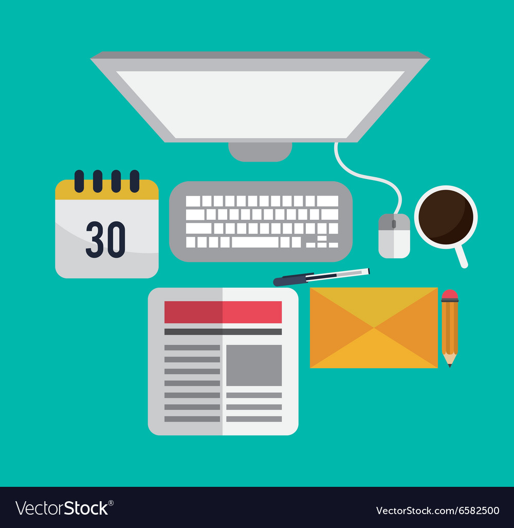 Technology and social media design Royalty Free Vector Image