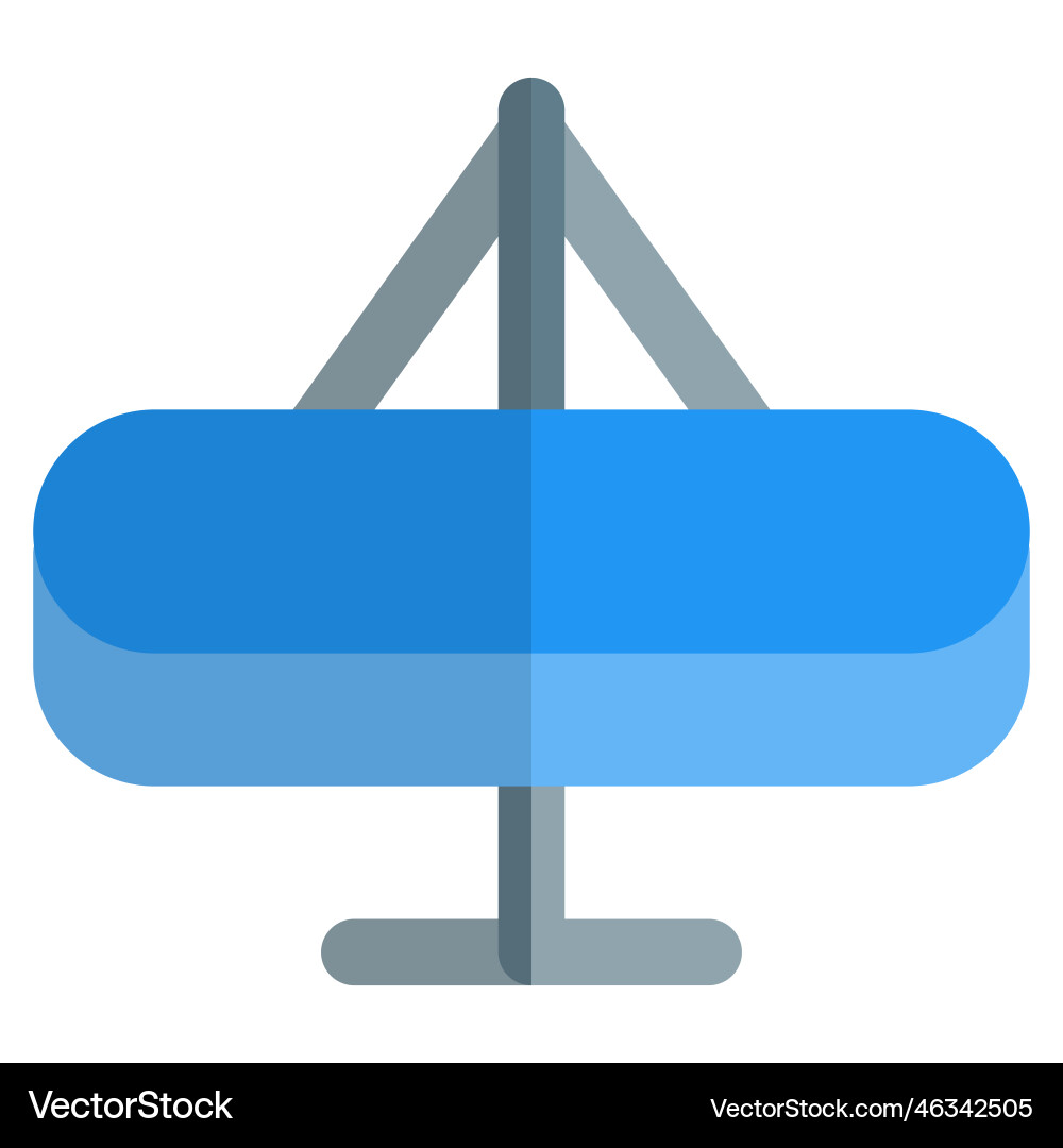 Self propelled heavy lift airplane Royalty Free Vector Image