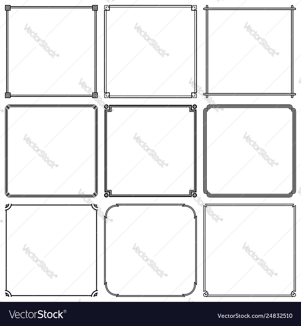 Frames Royalty Free Vector Image - VectorStock