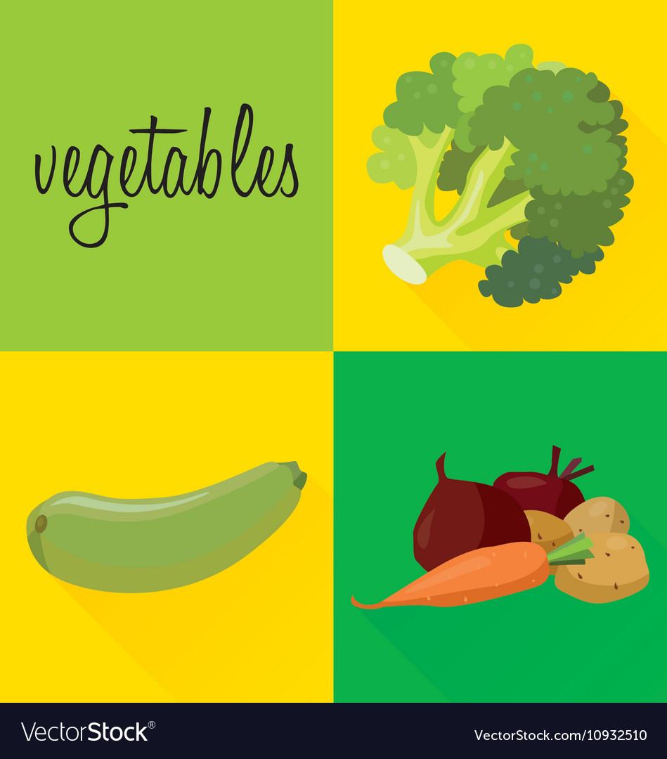 Vegetables Royalty Free Vector Image - VectorStock