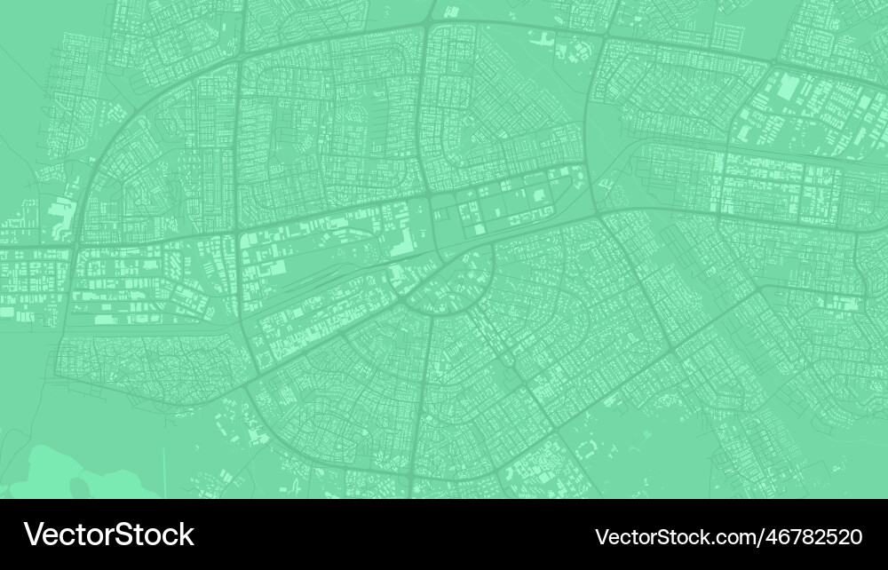 Green gaborone city area botswana background map Vector Image