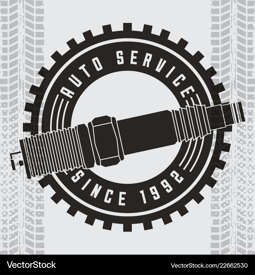 Industry automotive auto service Royalty Free Vector Image