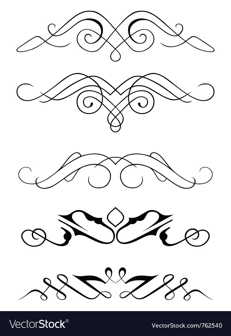 Calligraphy Royalty Free Vector Image - VectorStock