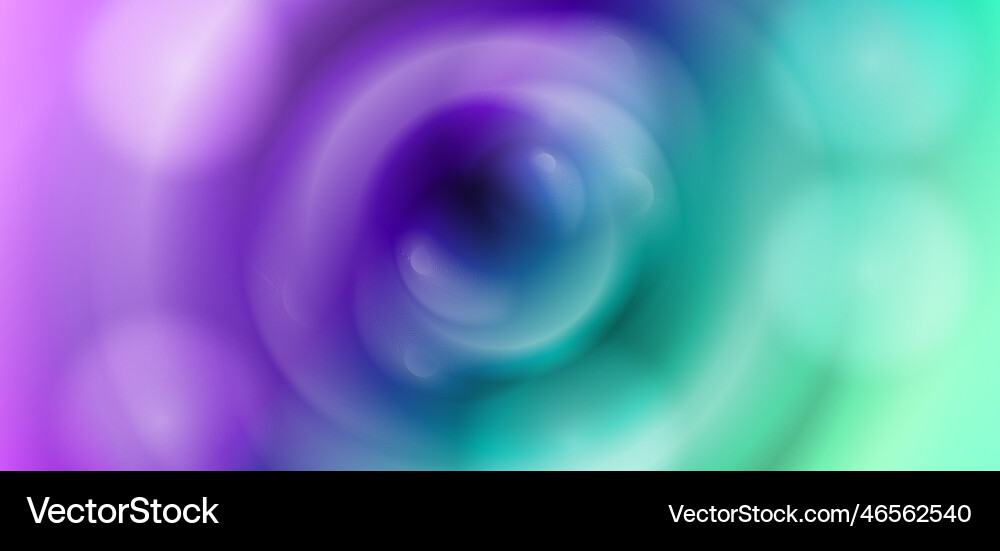 Violet and cyan smooth circles abstract background