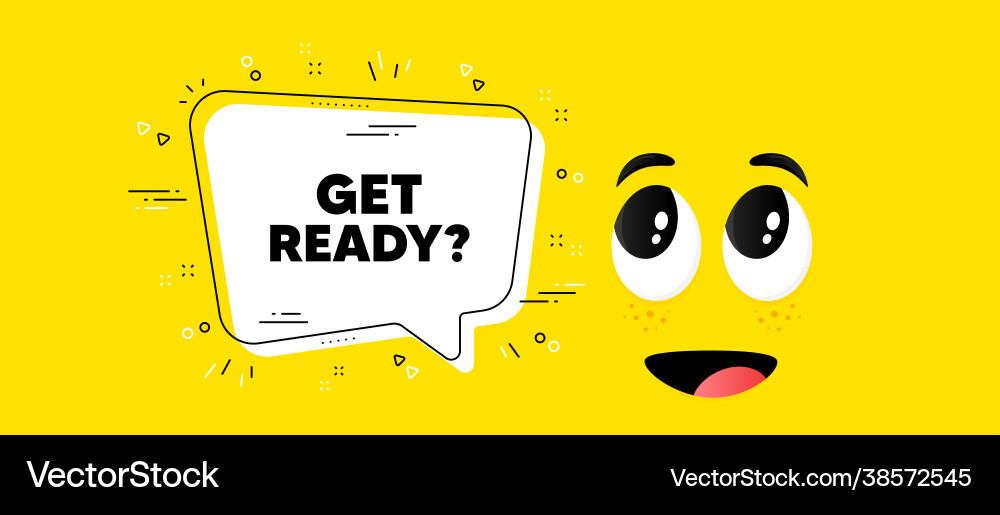 Get ready symbol special offer sign Royalty Free Vector