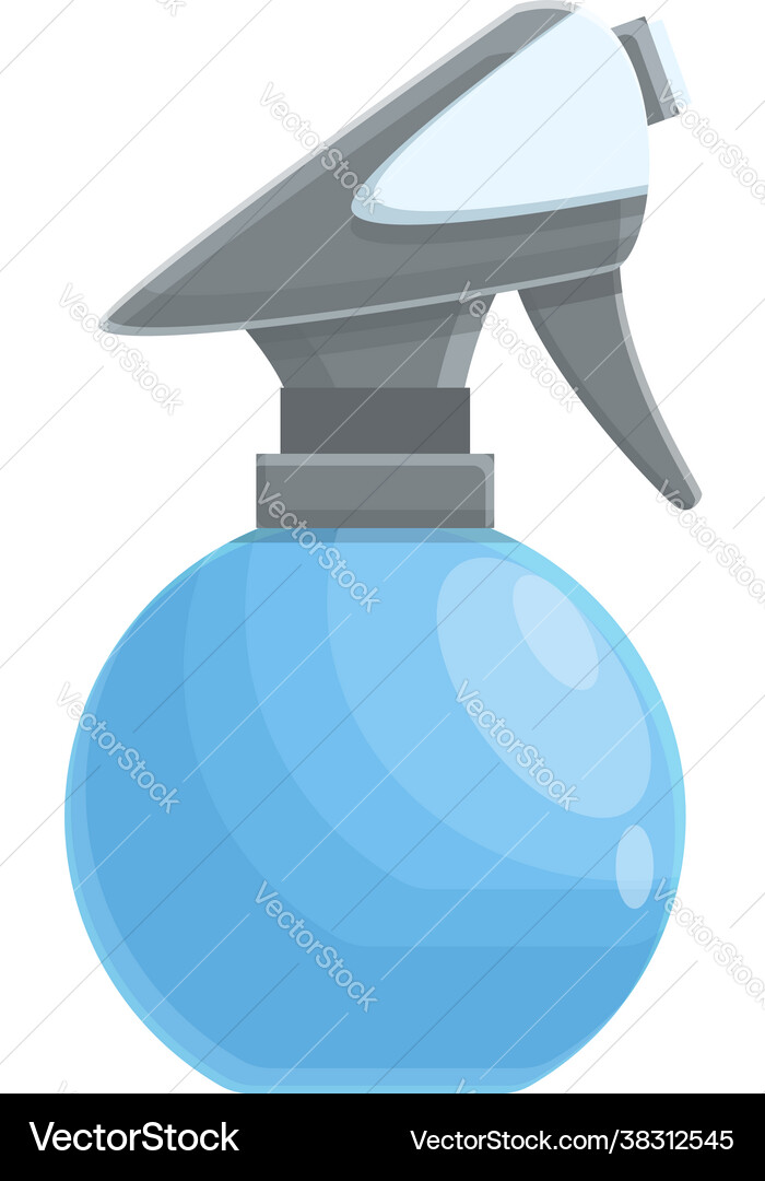 Round spray icon cartoon style Royalty Free Vector Image