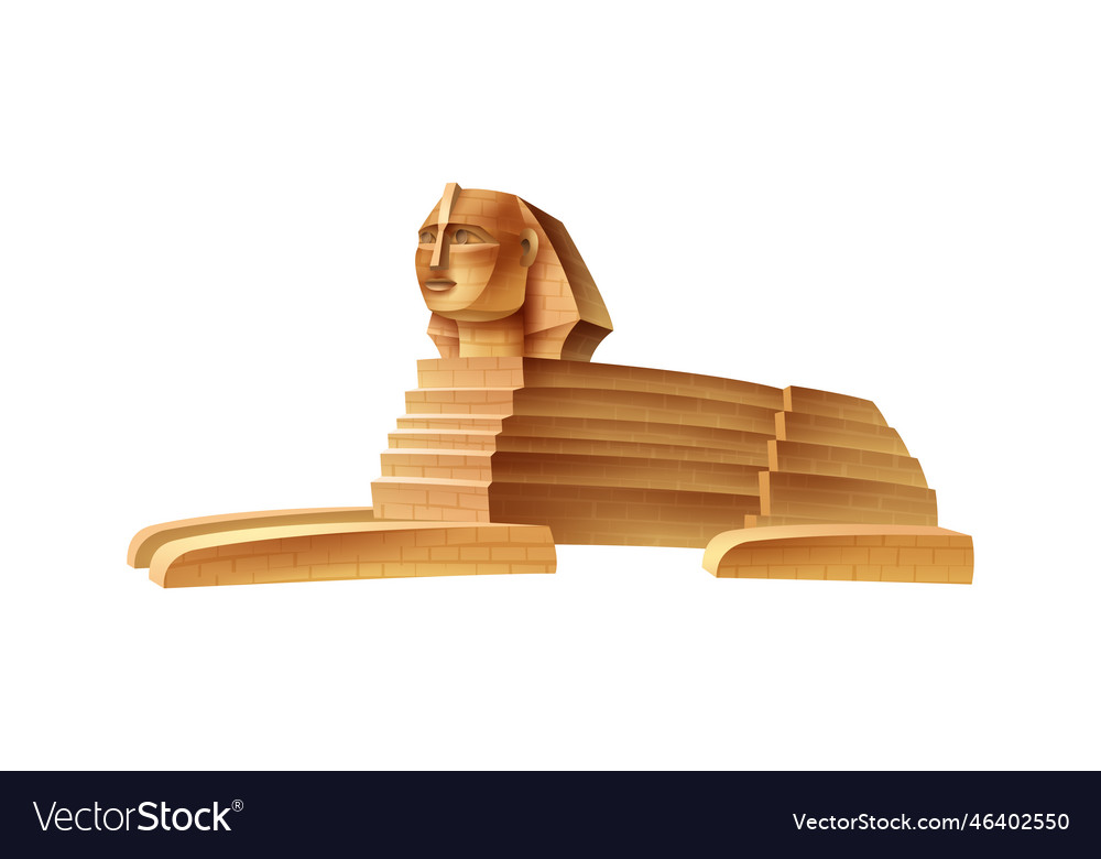 Sphinx cartoon Royalty Free Vector Image - VectorStock