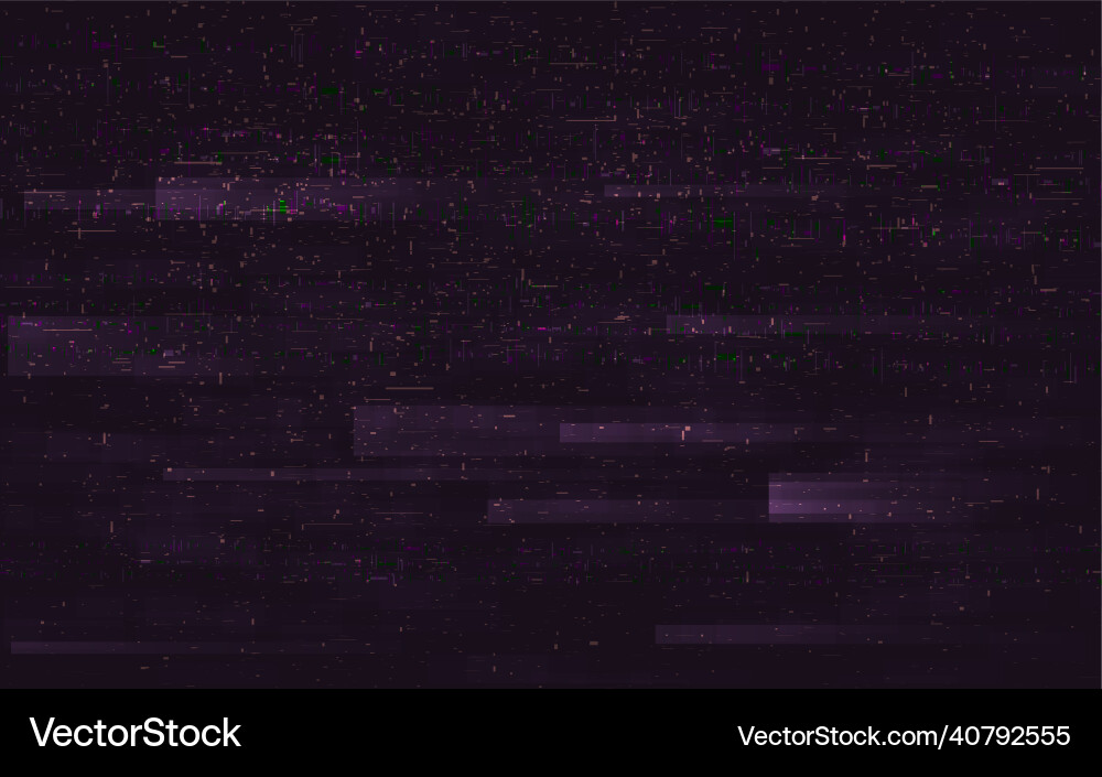 Glitch cyberpunk texture digital futuristic Vector Image