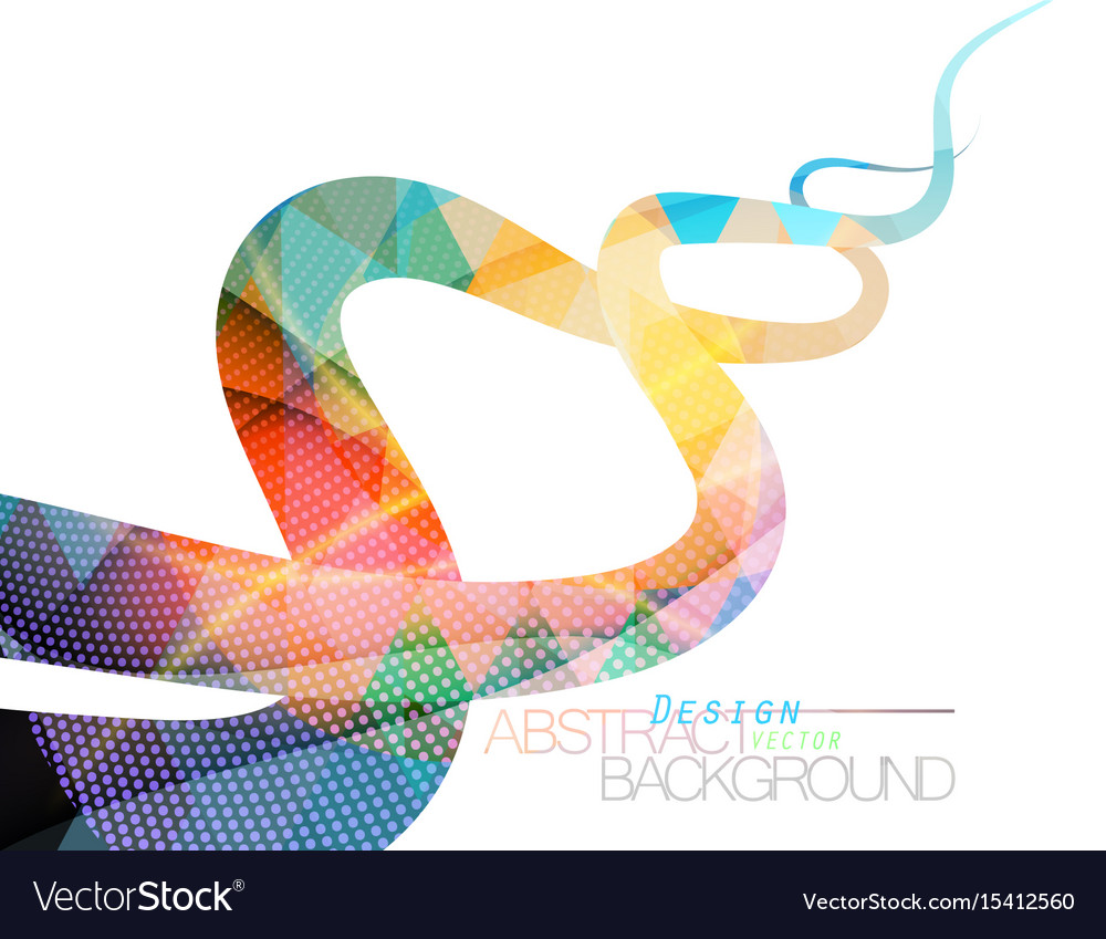 Abstract colors on a white Royalty Free Vector Image