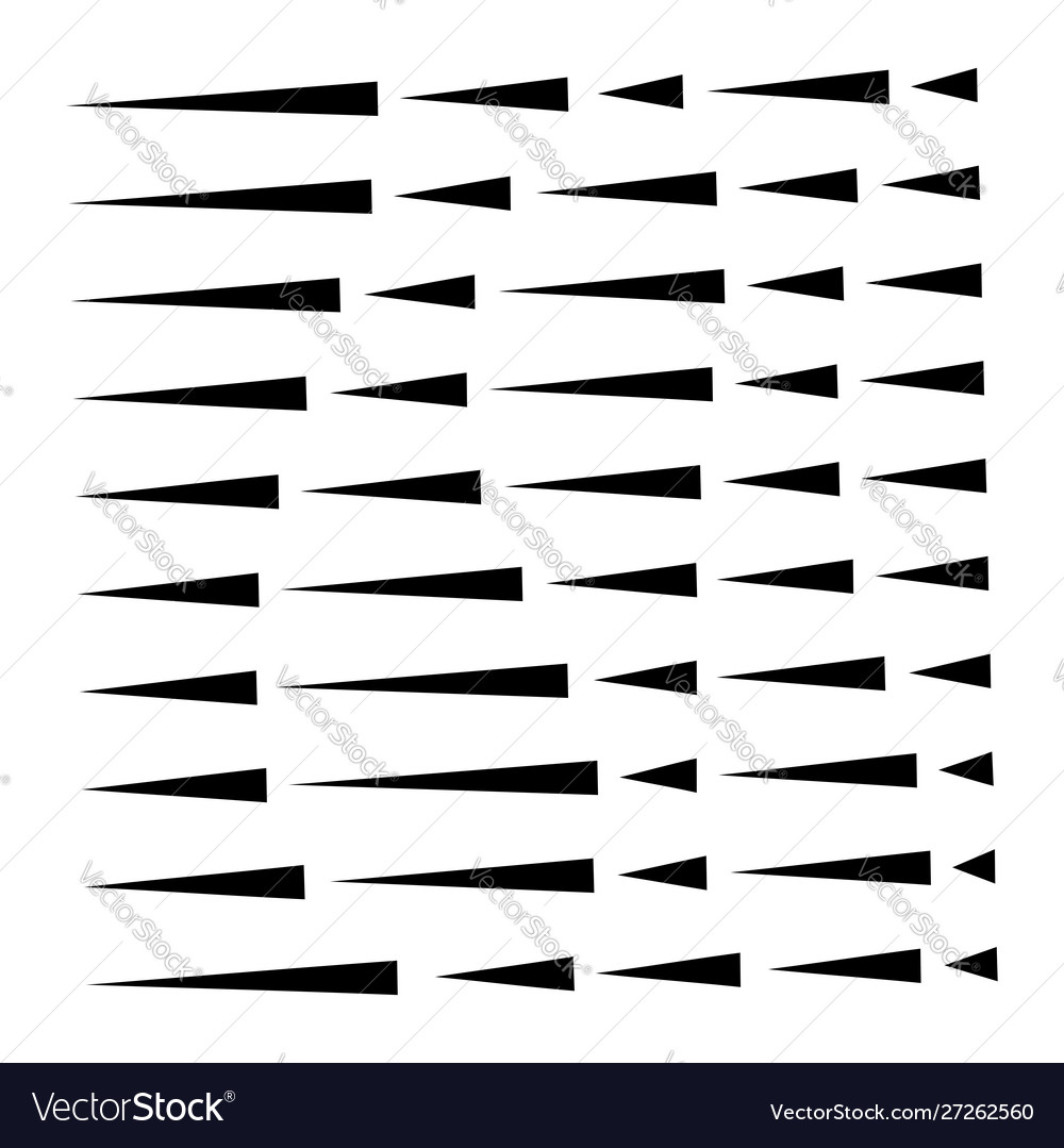 Dynamic dashed segmented lines pattern irregular Vector Image