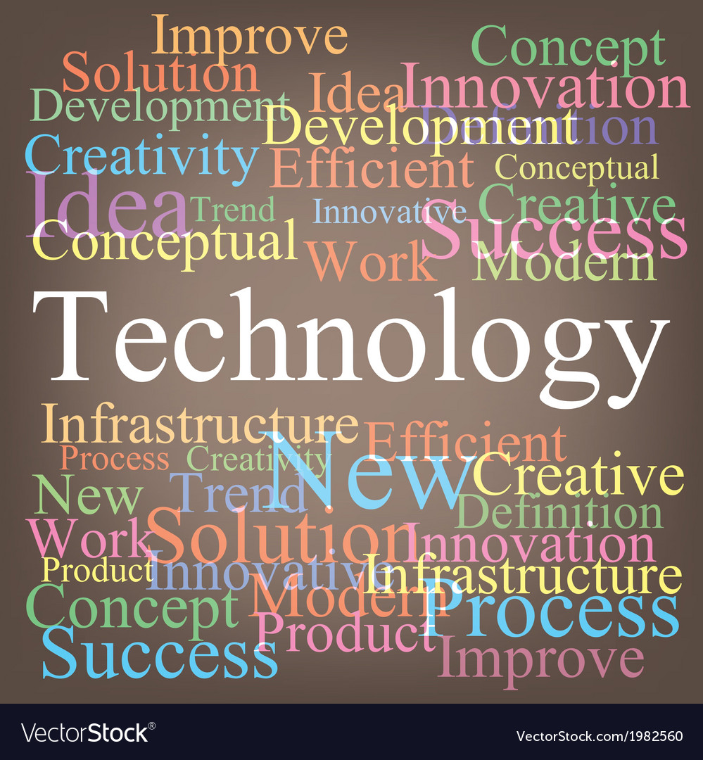 Technology Royalty Free Vector Image - VectorStock