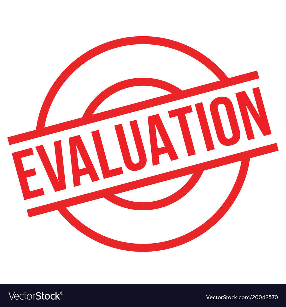 Evaluation stamp typ Royalty Free Vector Image