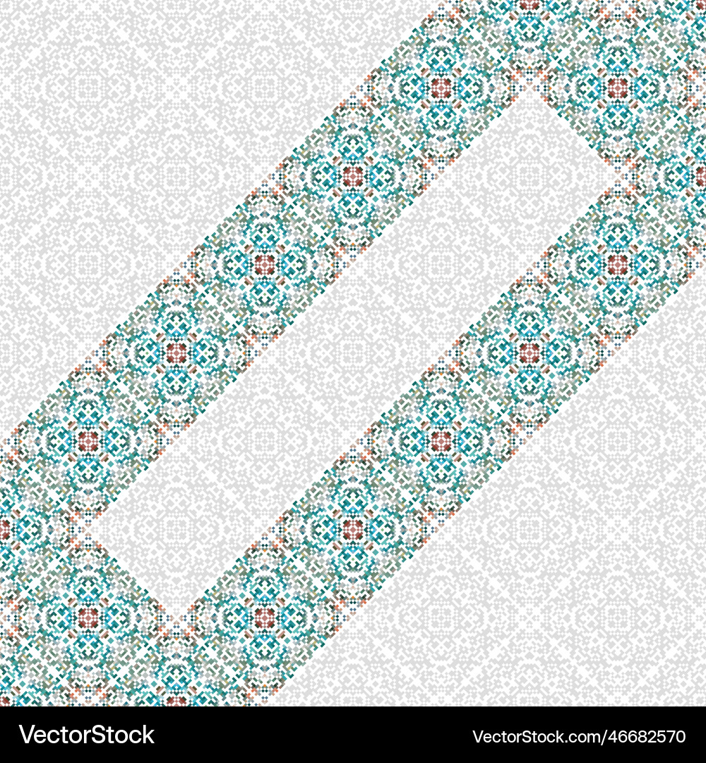 Islamic arabic abstract ornamental banner Vector Image