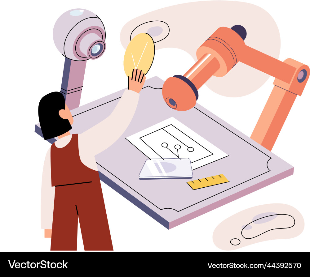 Smart manufacturing process at production industry