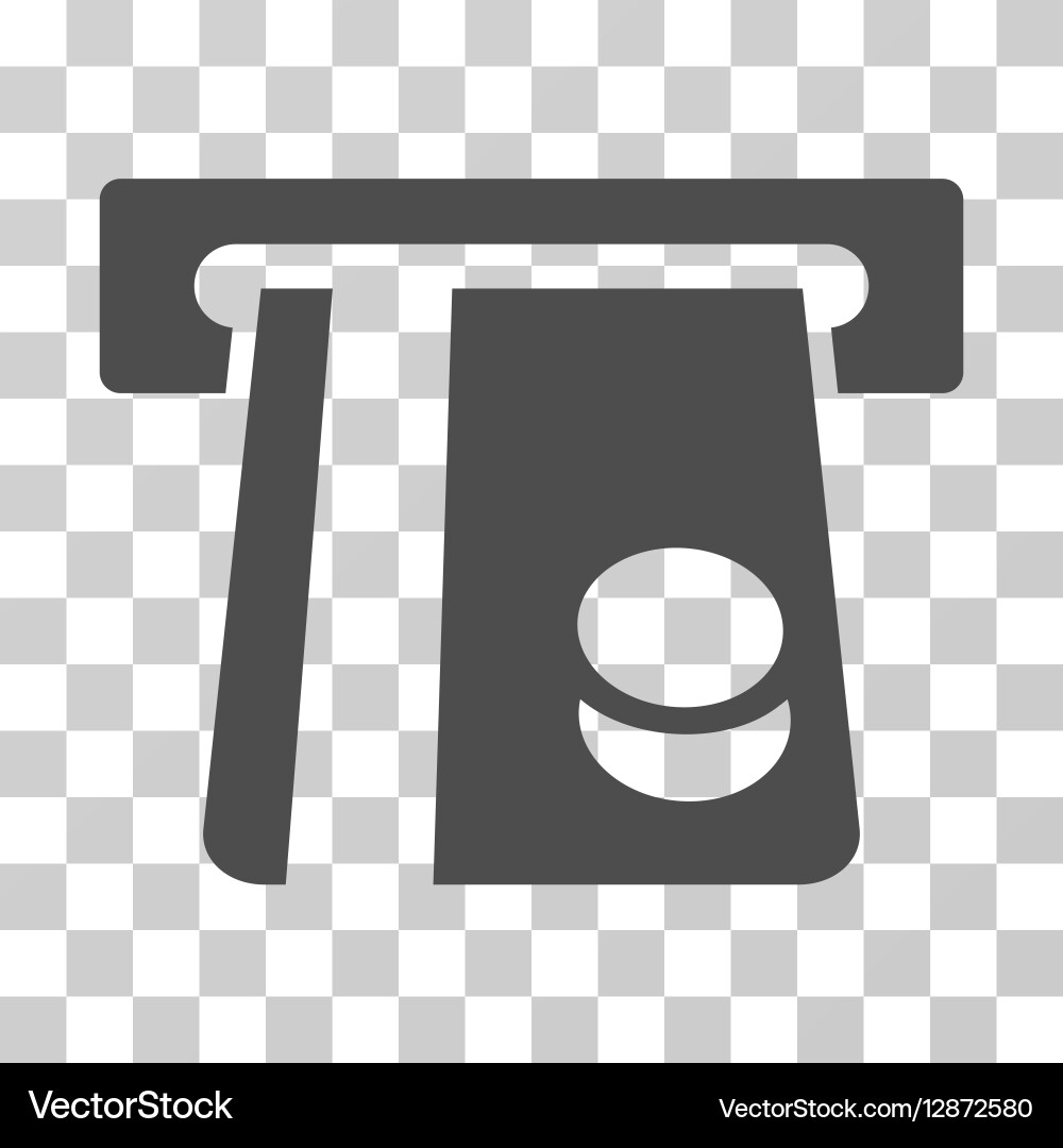 Bank card terminal icon Royalty Free Vector Image