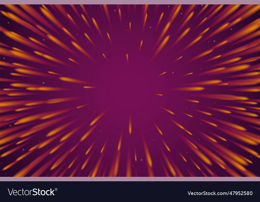Bursting firework effect Royalty Free Vector Image