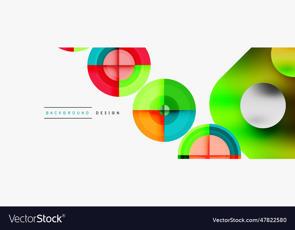 Circle pattern background abstract backgrounds Vector Image