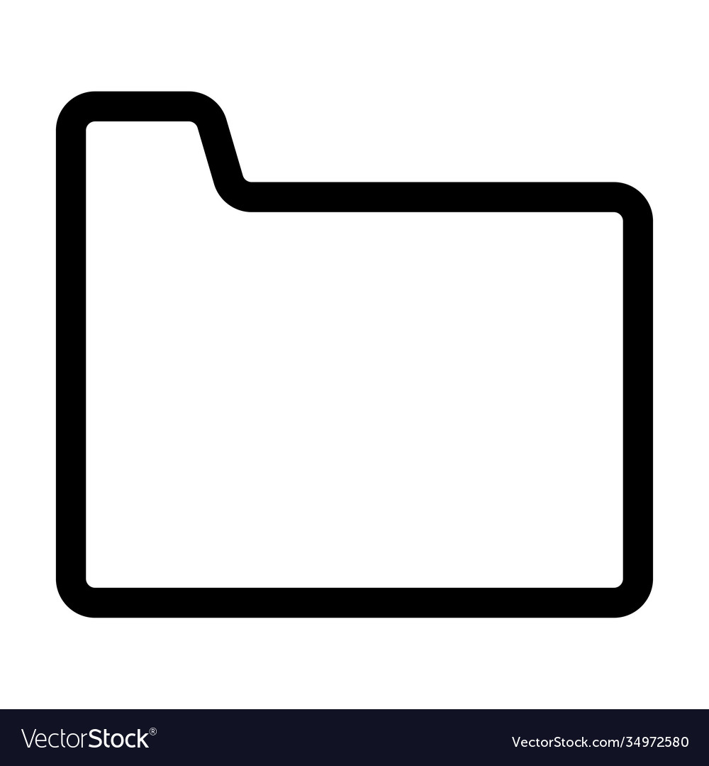 Folder file document line style icon Royalty Free Vector Folder file document line style icon Royalty Free Vector