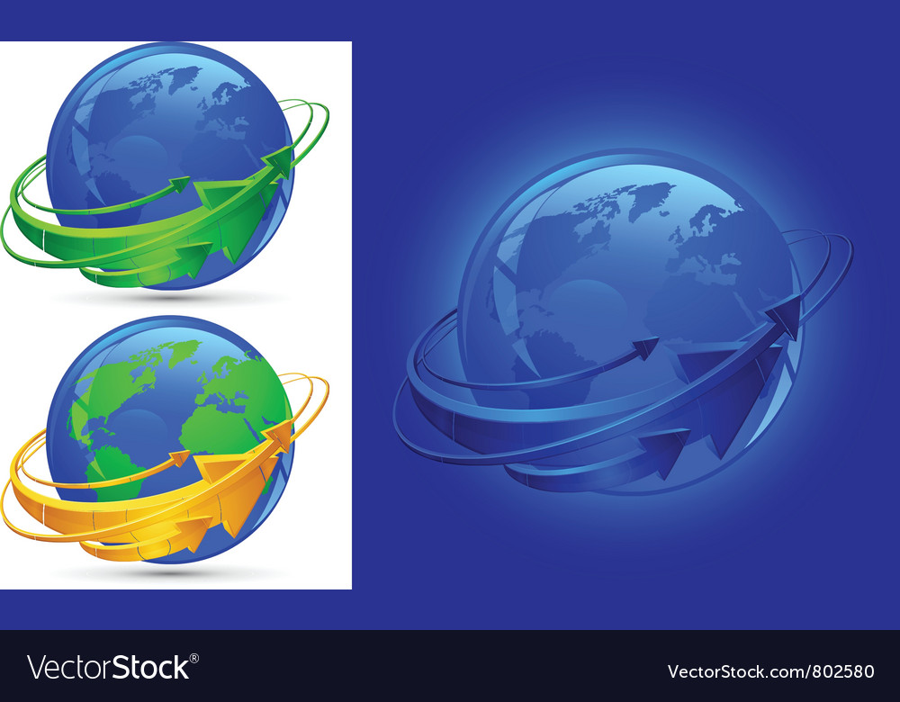 Globalization Royalty Free Vector Image - VectorStock
