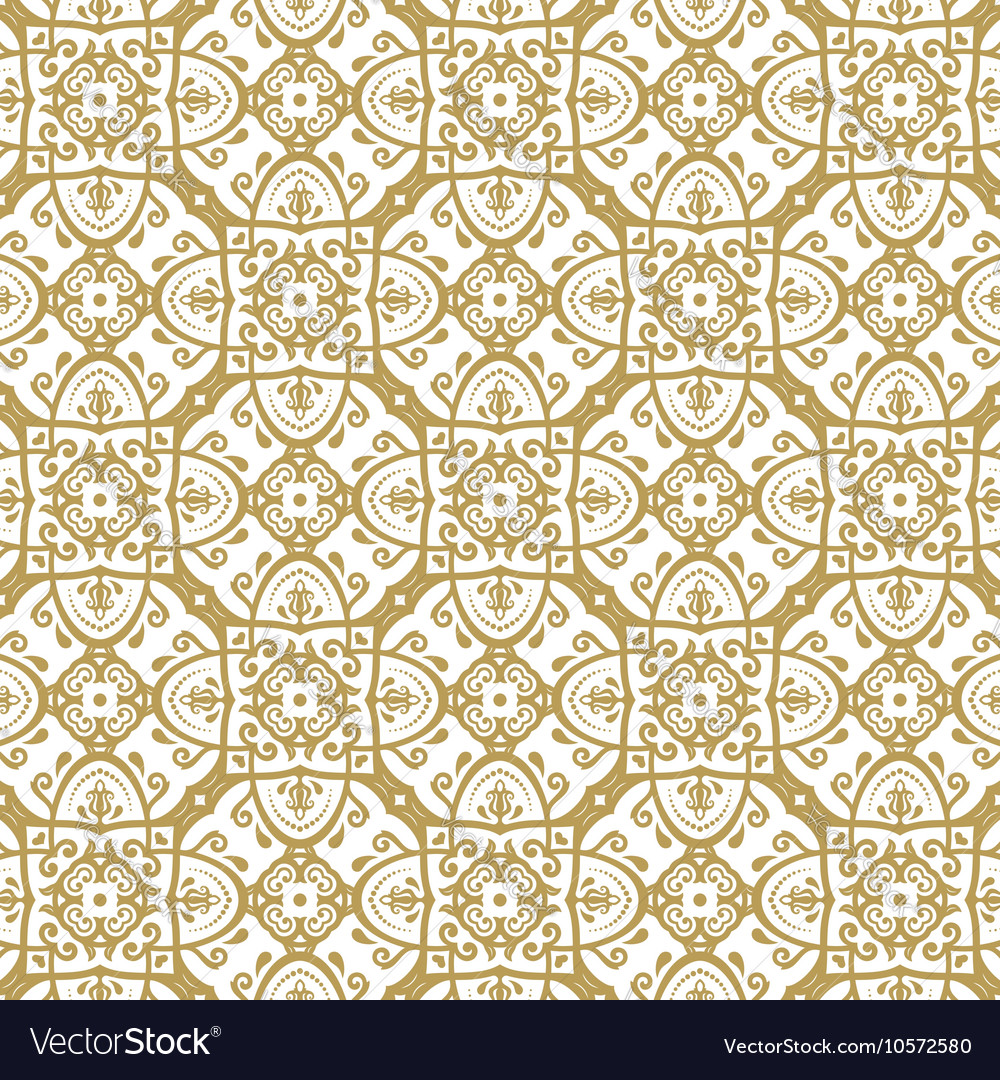 Seamless baroque pattern Royalty Free Vector Image