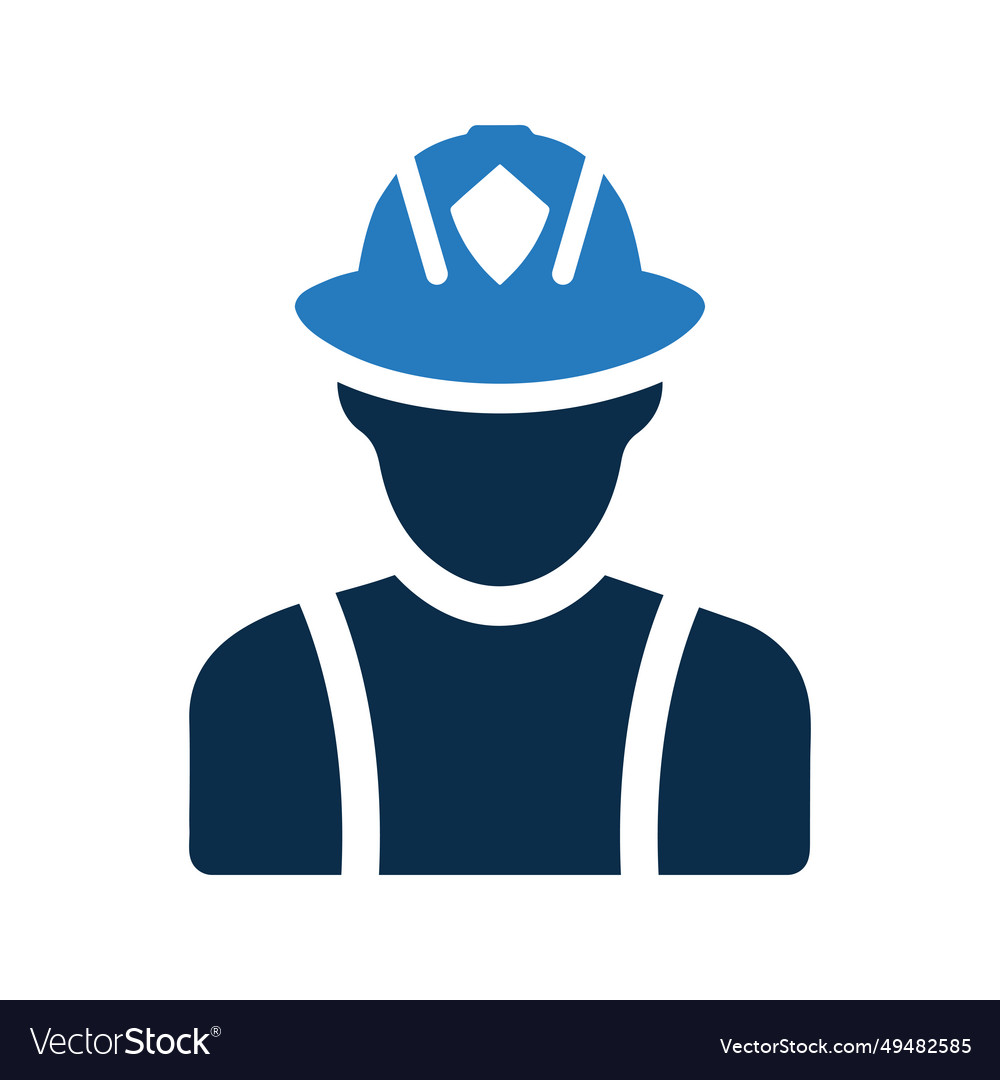 Builder contractor Royalty Free Vector Image - VectorStock