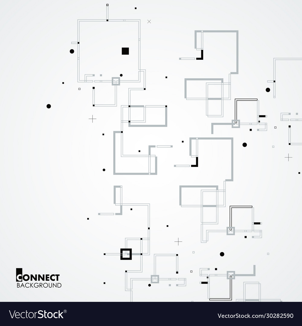 Geometric abstract pattern design Royalty Free Vector Image