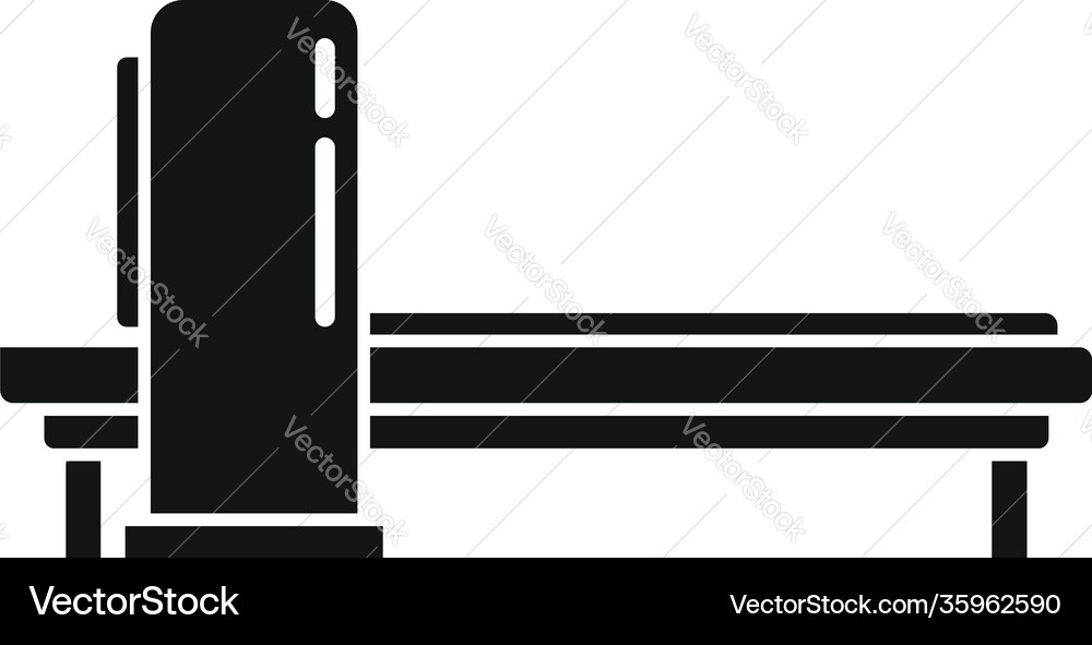 Magnetic resonance imaging icon simple style Vector Image