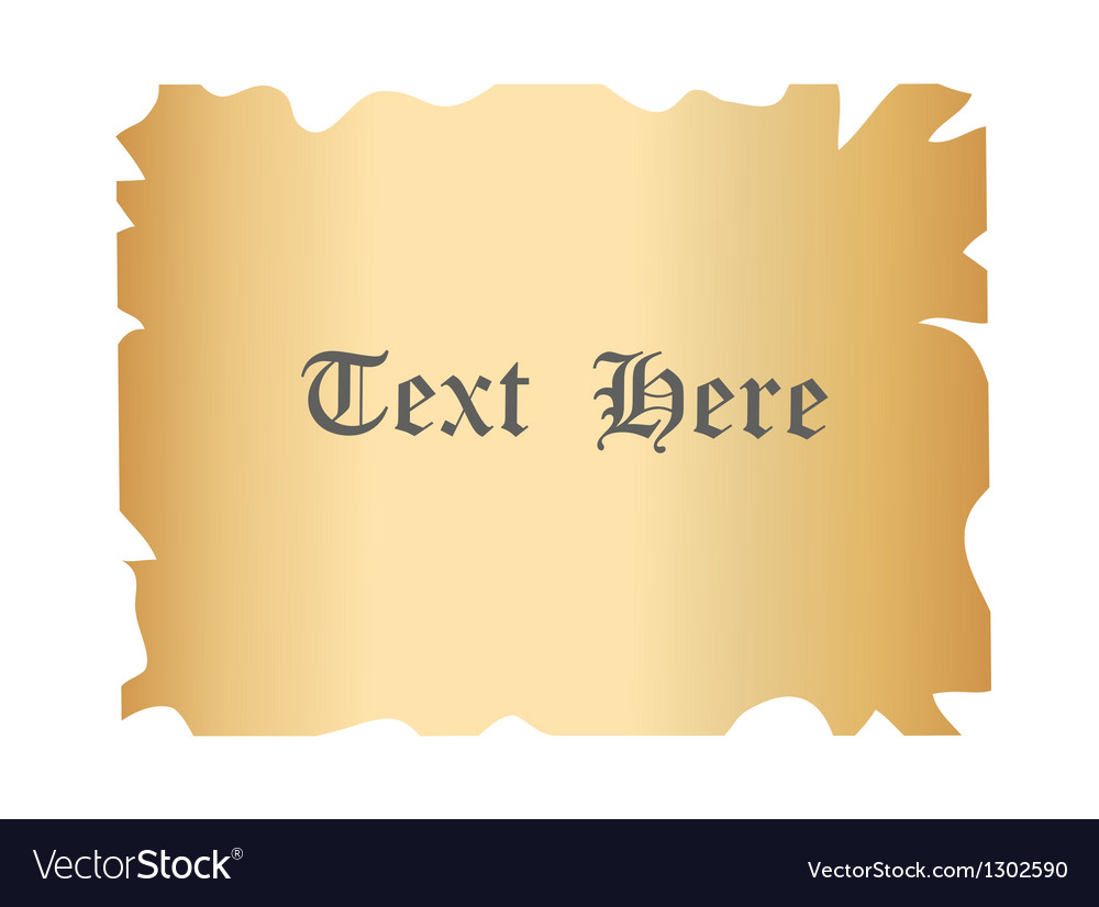 Paper scroll Royalty Free Vector Image - VectorStock