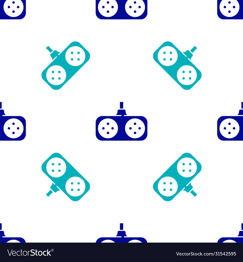 Blue gamepad icon isolated seamless pattern Vector Image Blue gamepad icon isolated seamless pattern Vector Image