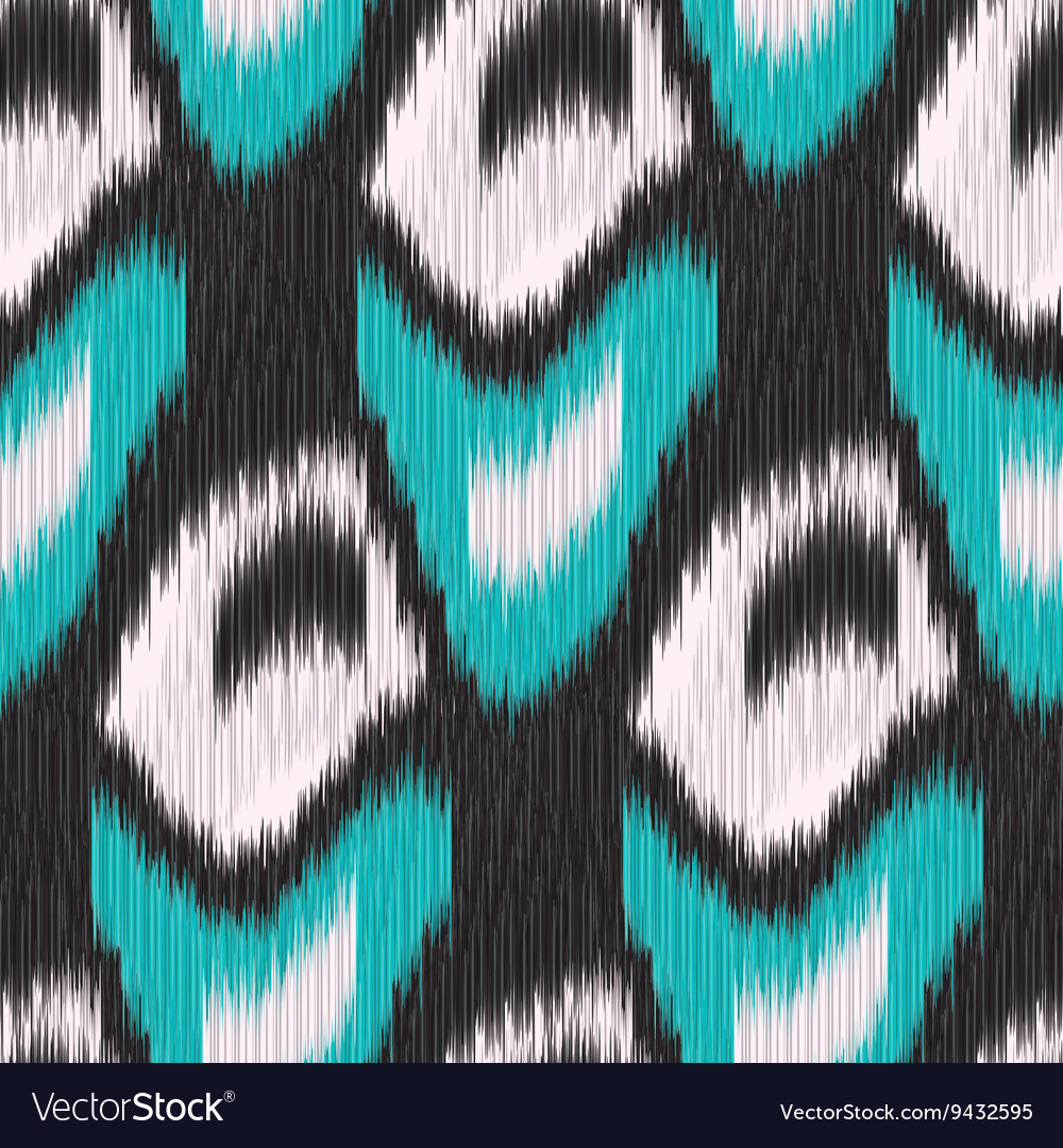 Ikat pattern Royalty Free Vector Image - VectorStock