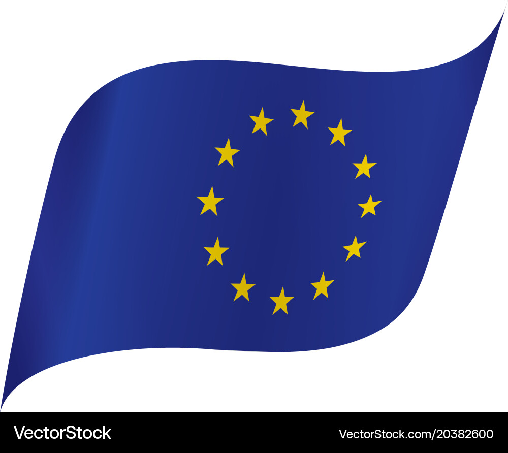 European union flag Royalty Free Vector Image - VectorStock
