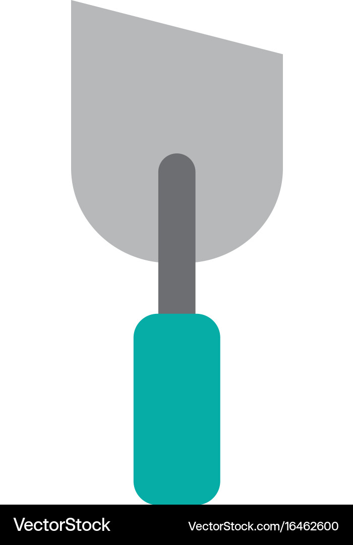 Spatula of construction icon Royalty Free Vector Image