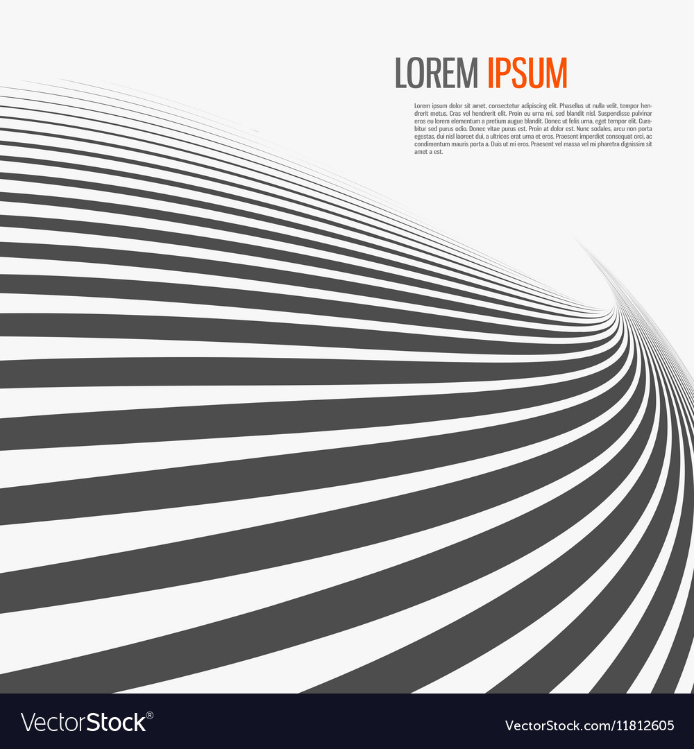 Striped abstract background Royalty Free Vector Image