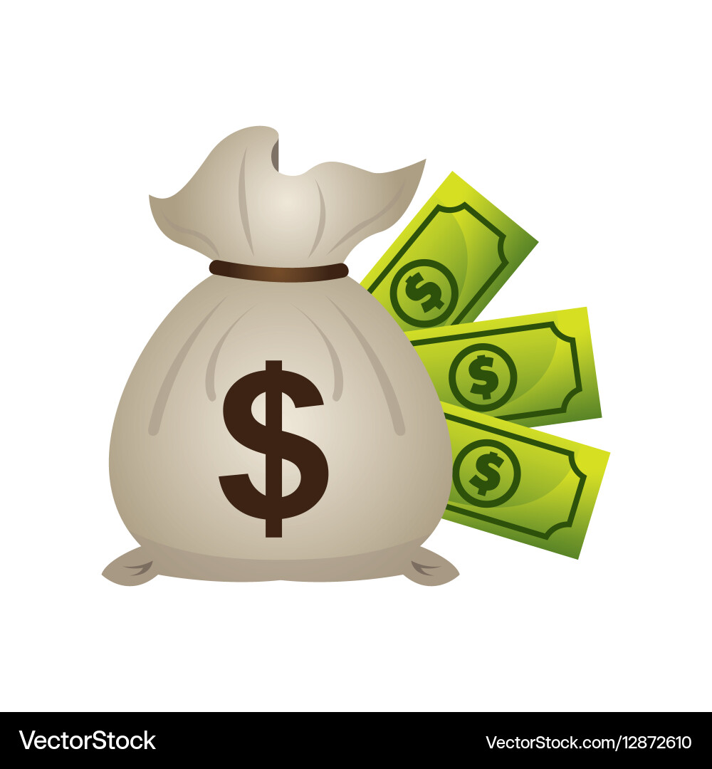 Profit and money design Royalty Free Vector Image
