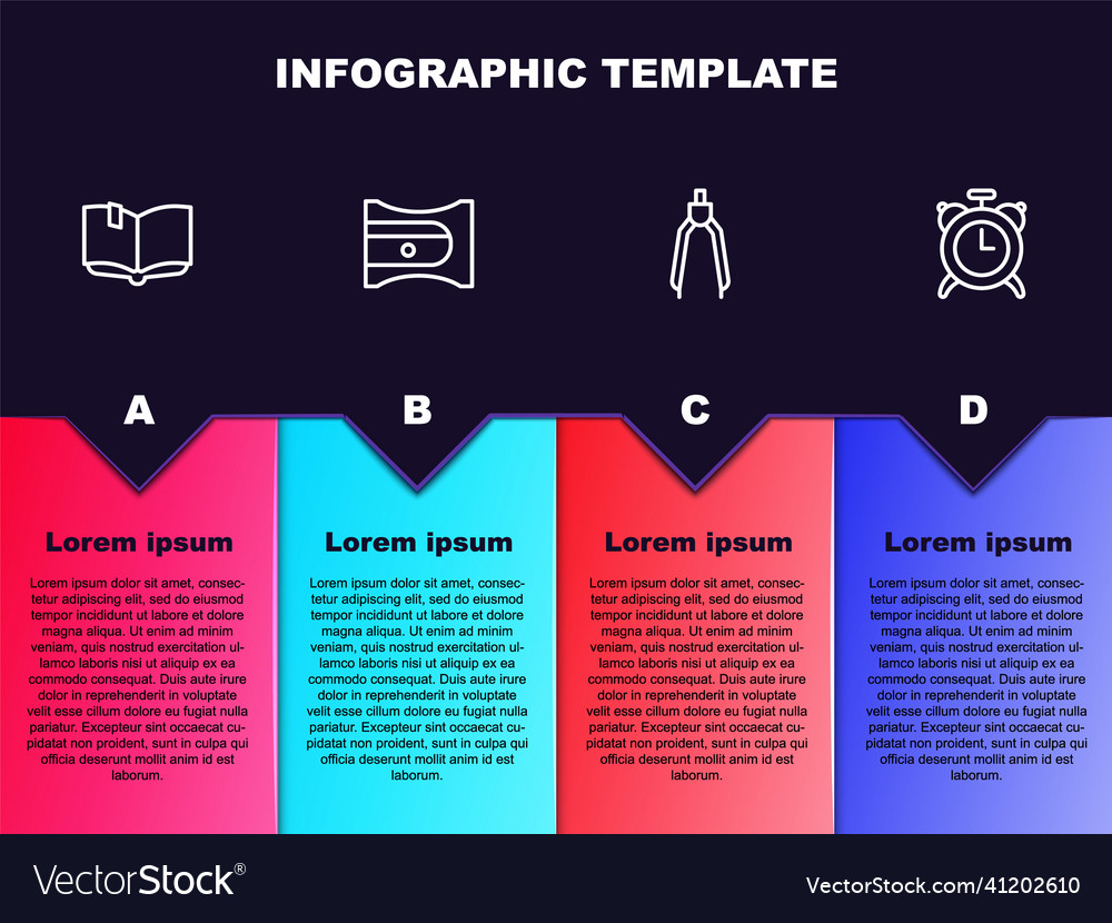 Set line open book pencil sharpener drawing Vector Image Set line open book pencil sharpener drawing Vector Image