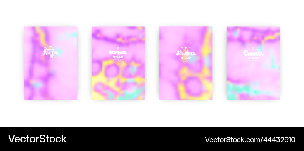Set of cover templates Royalty Free Vector Image