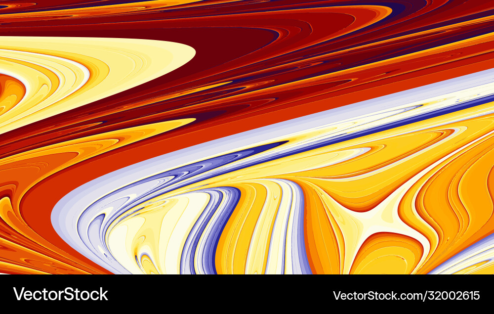 Abstract meditative color fractal Royalty Free Vector Image