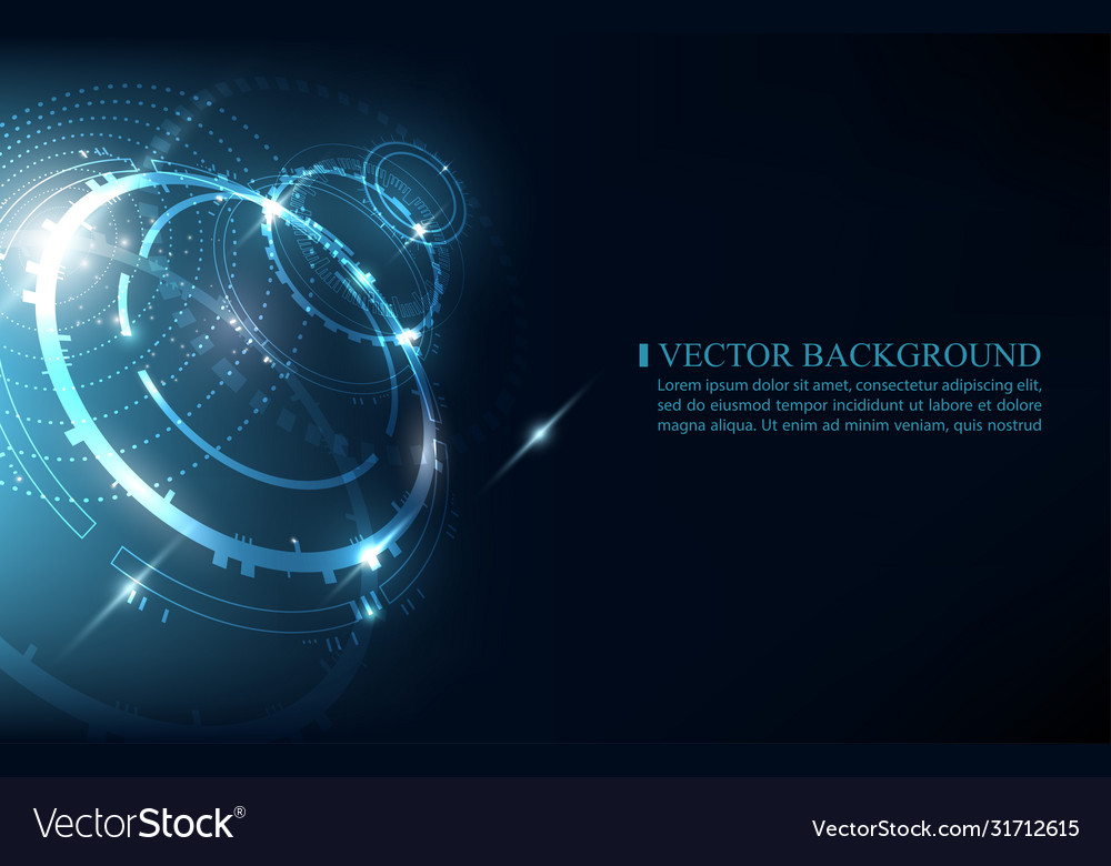 Abstract technology computer display Royalty Free Vector