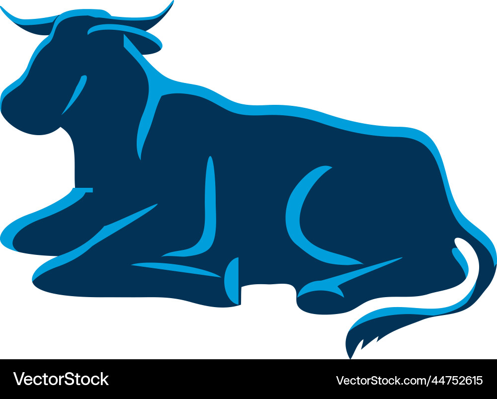 Cow animal icon Royalty Free Vector Image - VectorStock